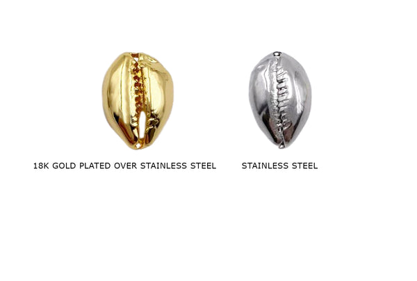 Shiny Sea Shell Beads Connectors - Sea Shell Jewelry Making - Shells ...