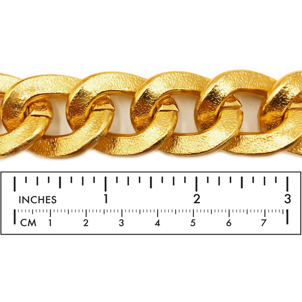 LARGE LIGHTWEIGHT Textured Aluminum Curb Chain -WHOLESALE-30% OFF SALE ...