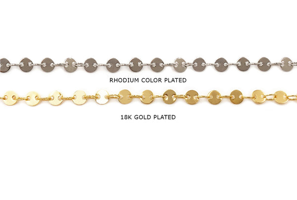 DIY Flat Circular Disc Chain With Oval Link Chain - Wholesale & Bulk ...