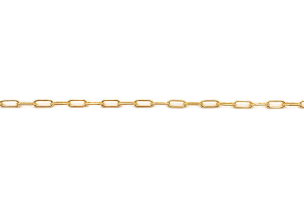 18k Gold Plated Dainty Oval Chain - Wholesale Jewelry Chain Supplier ...
