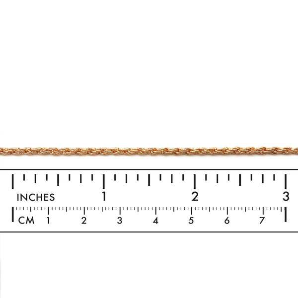 Brass Rope Chain -DIY Jewelry Wholesale/Retail- 30% OFF NOW! Gold ...
