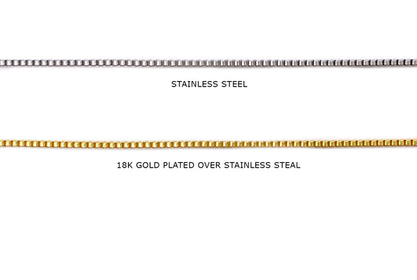 Stainless Steel Rounded Box Chain - Wholesale Box Chains For Jewelry ...